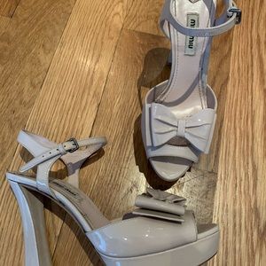 Miu Miu | Shoes | Miu Miu Platform Heels | Poshmark